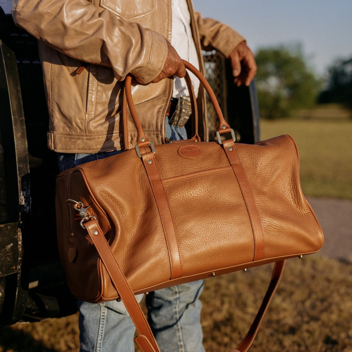 Premium Leather Travel Luggage, Carry On Bags & Backpacks – King Ranch ...