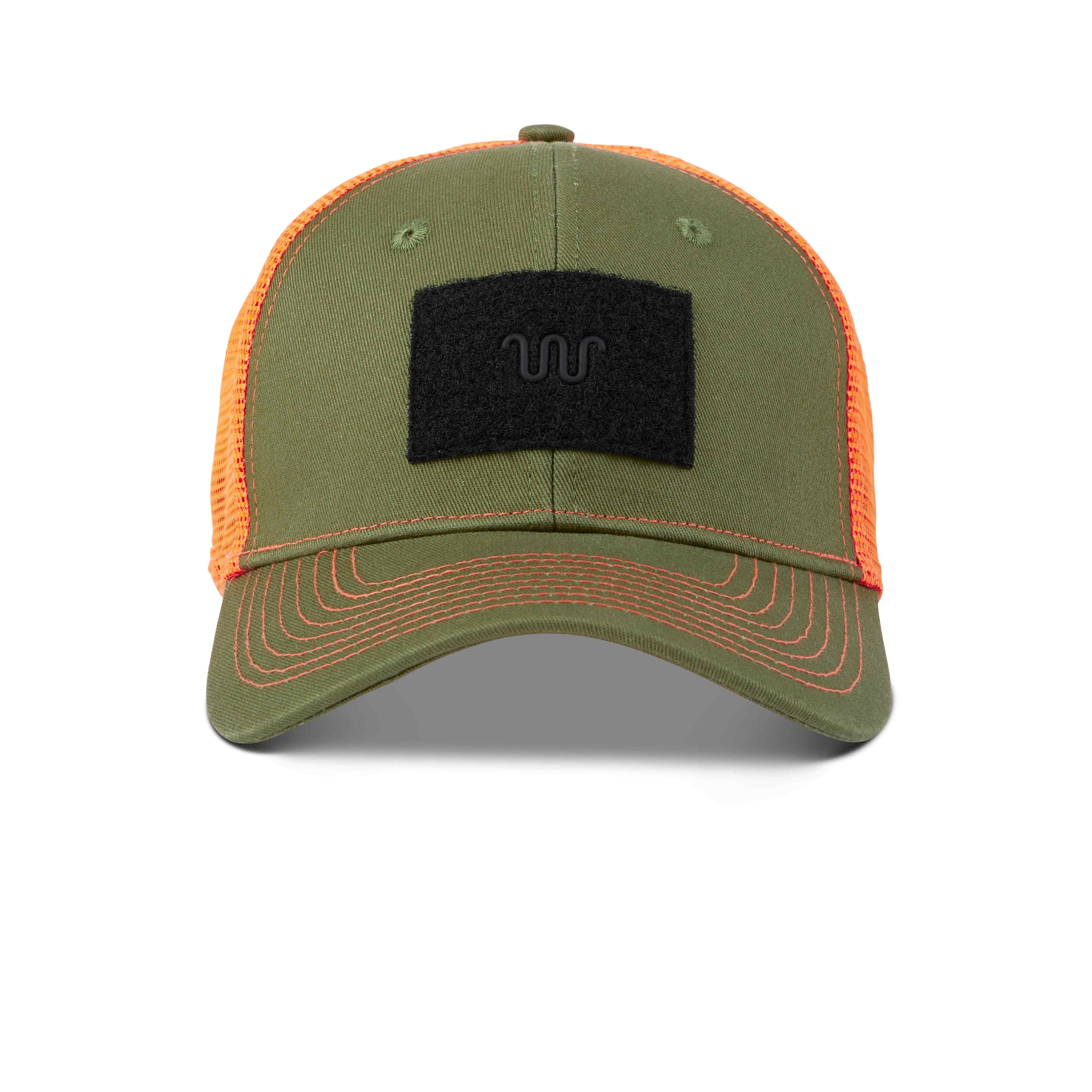 Hook & Loop Curved Bill Meshback Snapback Cap – King Ranch Saddle Shop