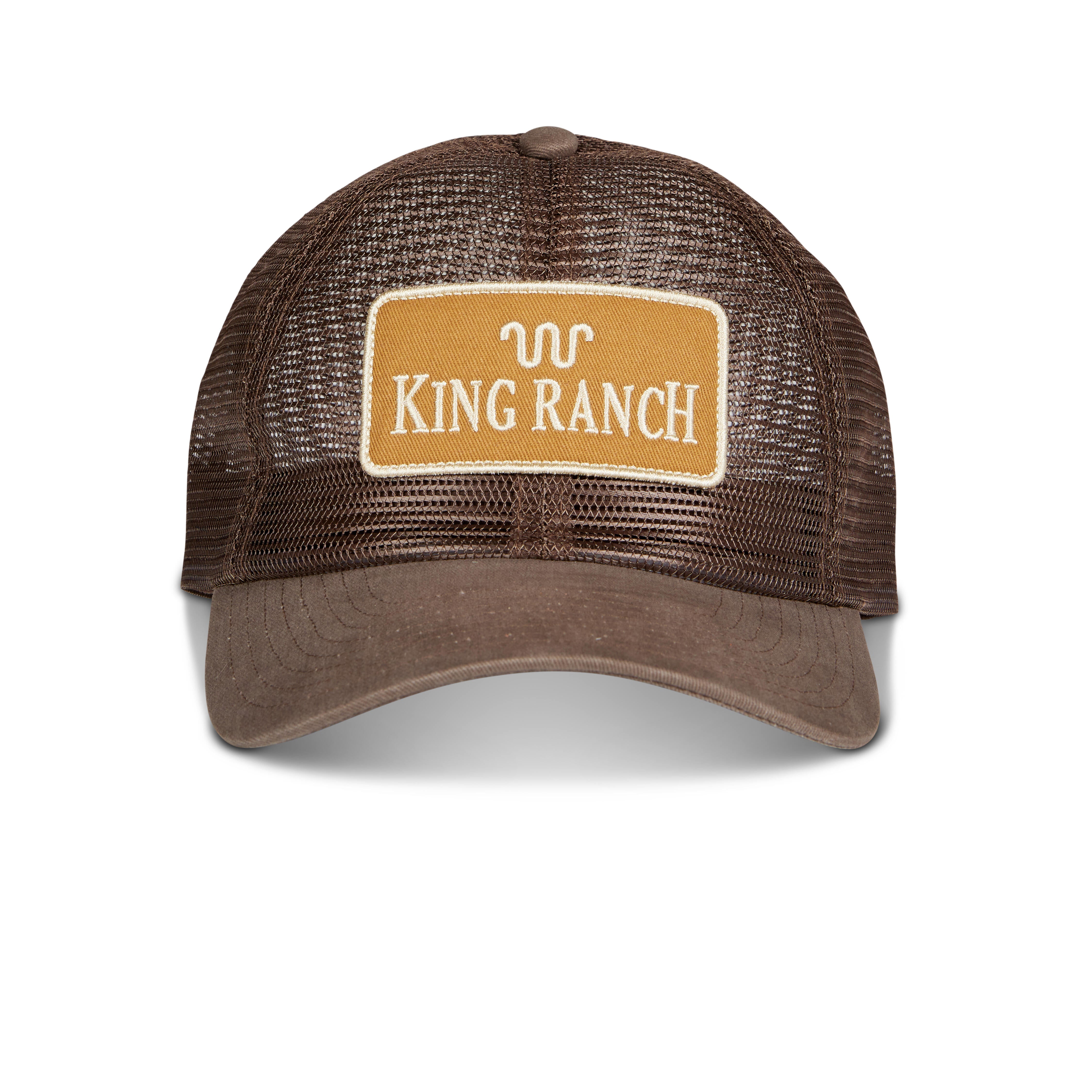 Classic Curved Bill All Mesh Snapback Cap – King Ranch Saddle Shop