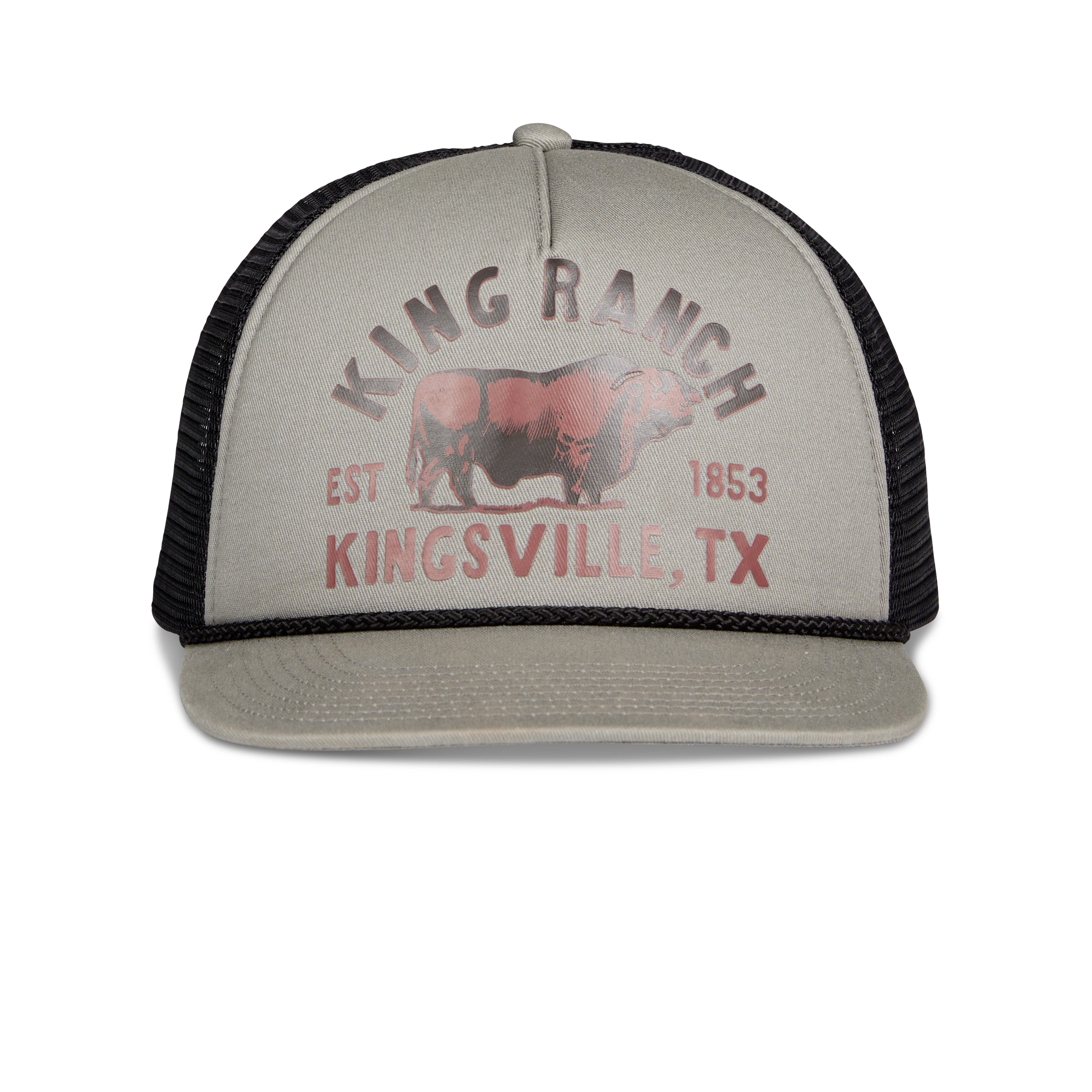 Bull Foam Front 5 Panel Flatbill Cap – King Ranch Saddle Shop