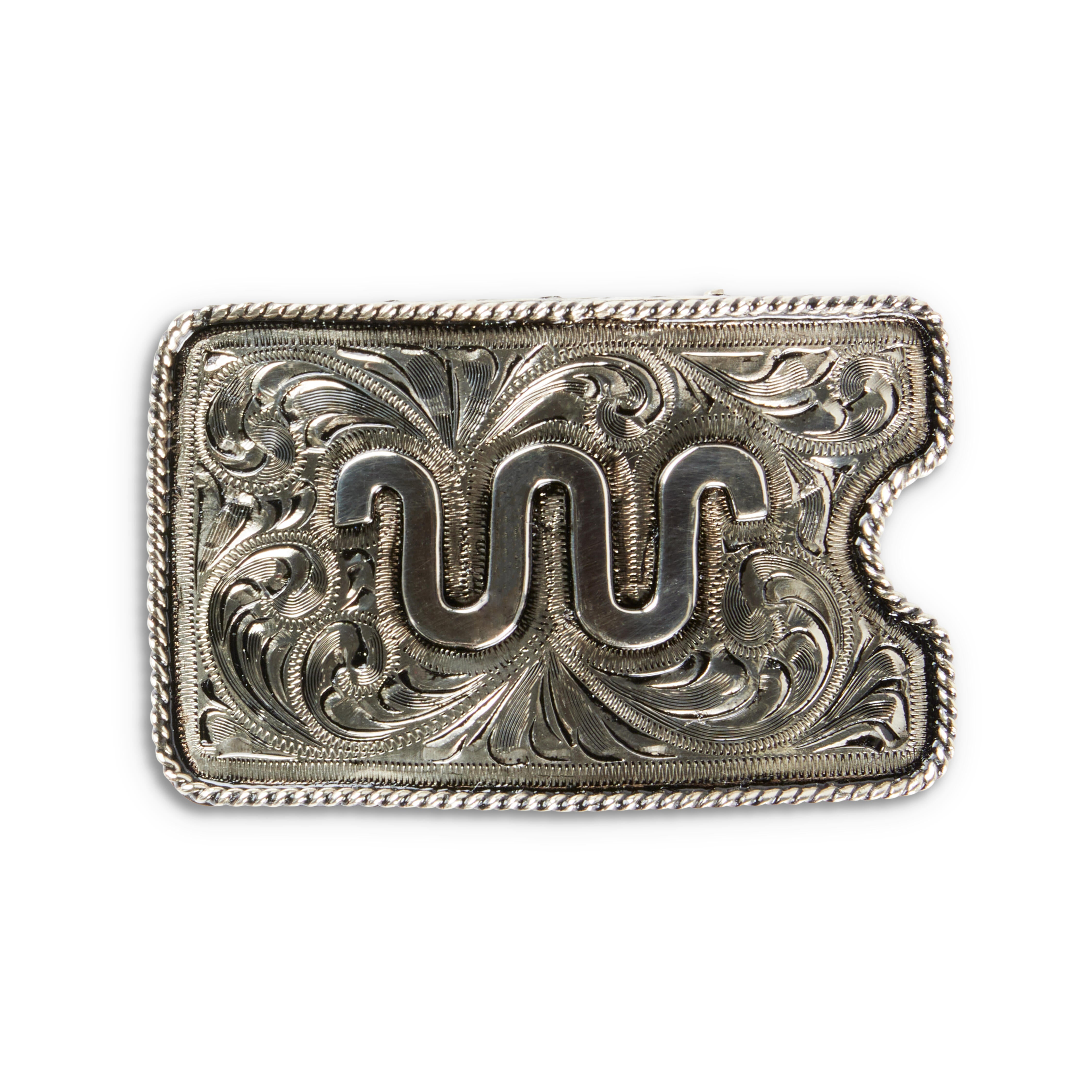 Running W Box Buckle Billfold – King Ranch Saddle Shop