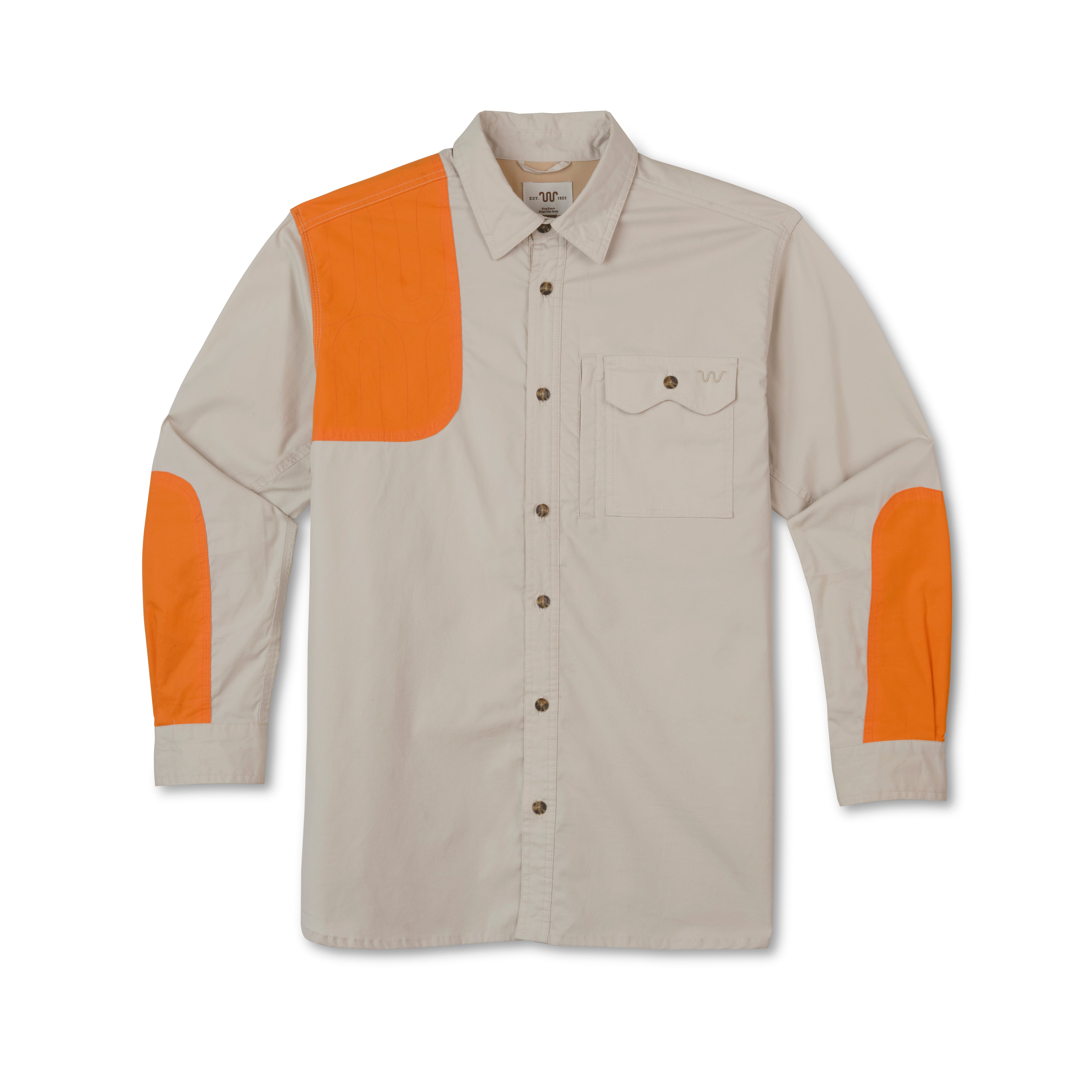 Lightweight Cotton Field Shirt – Durable Men’s Field Shirt – King Ranch ...