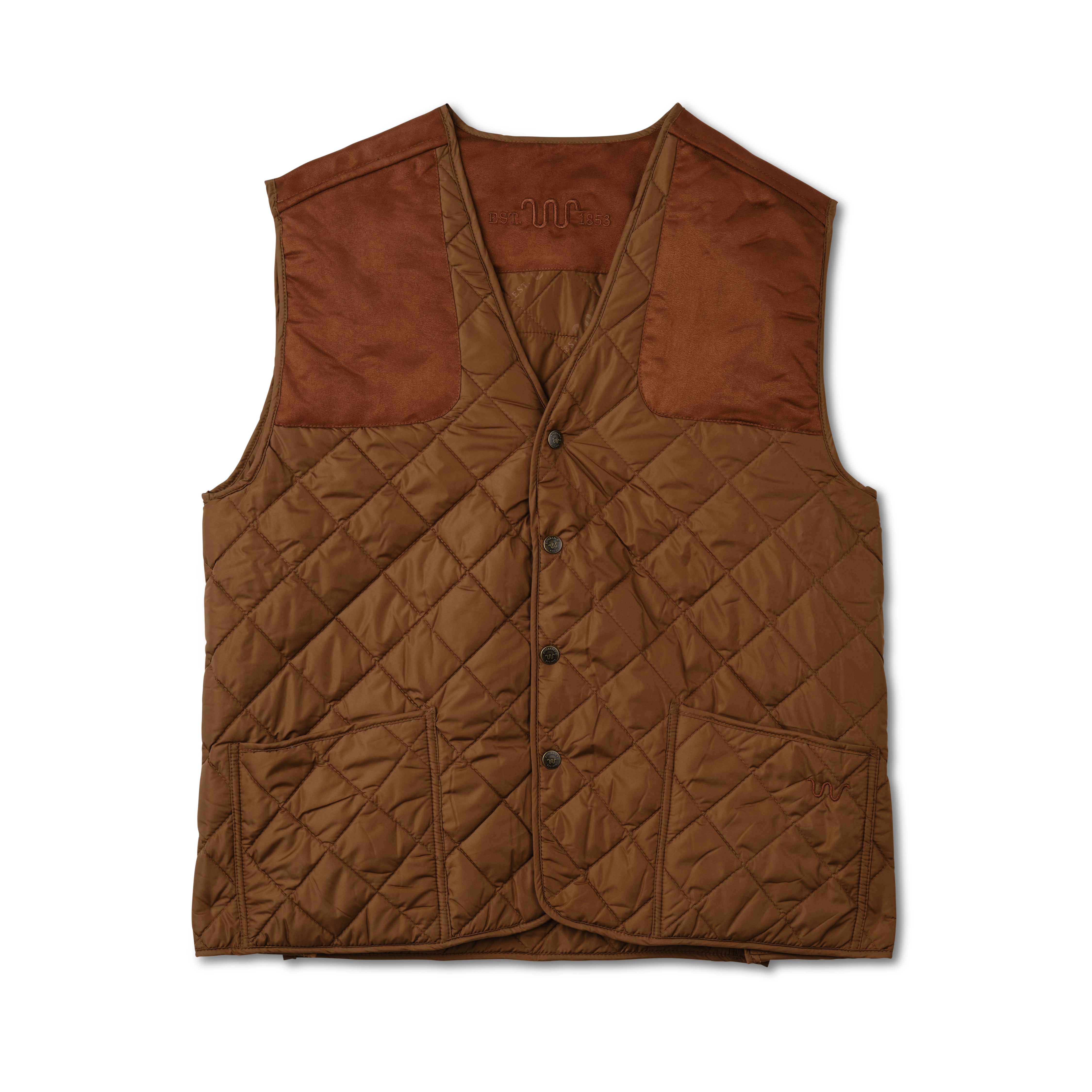 Men's Quilted Ranch Vest – King Ranch Saddle Shop