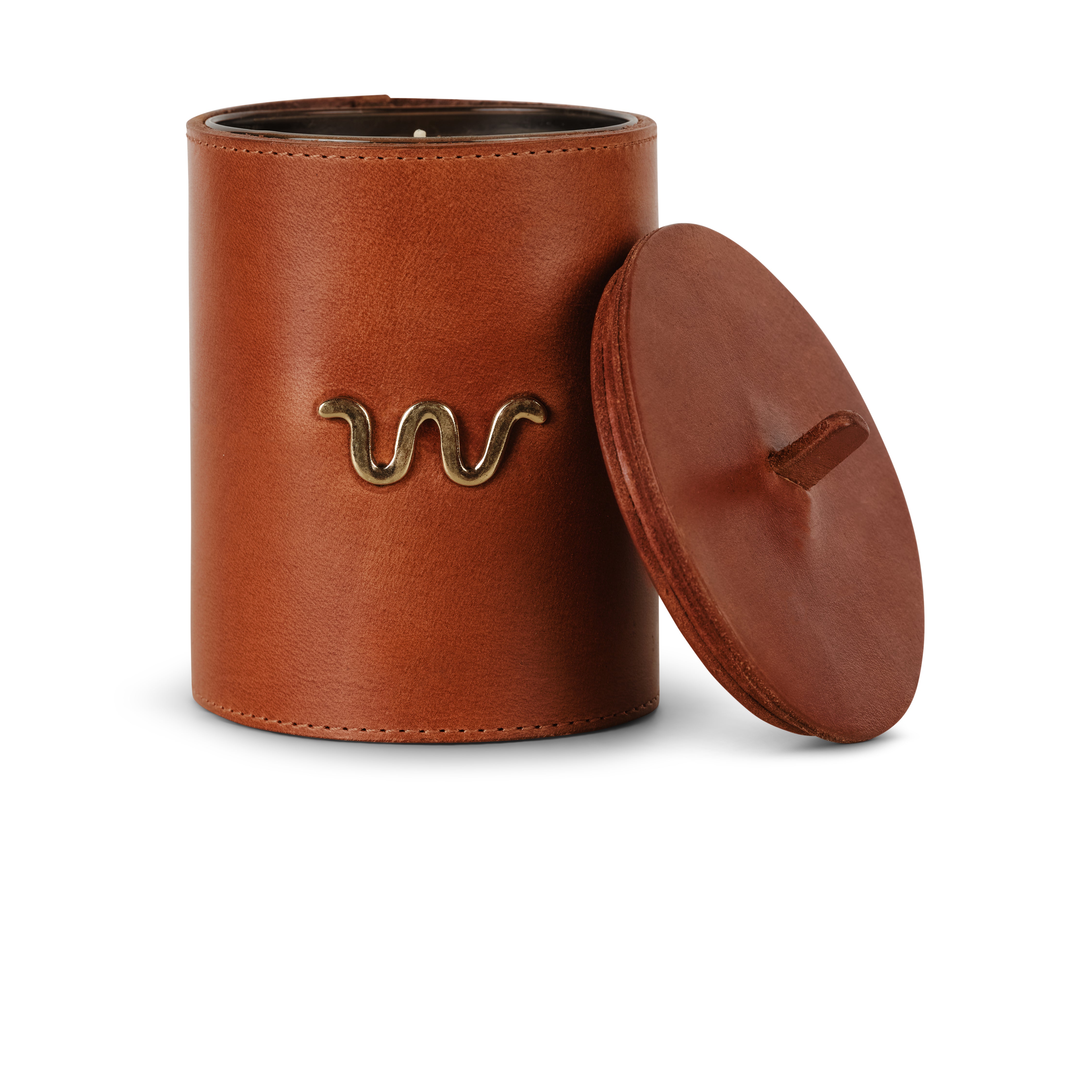 Leather Wrapped Candle – King Ranch Saddle Shop