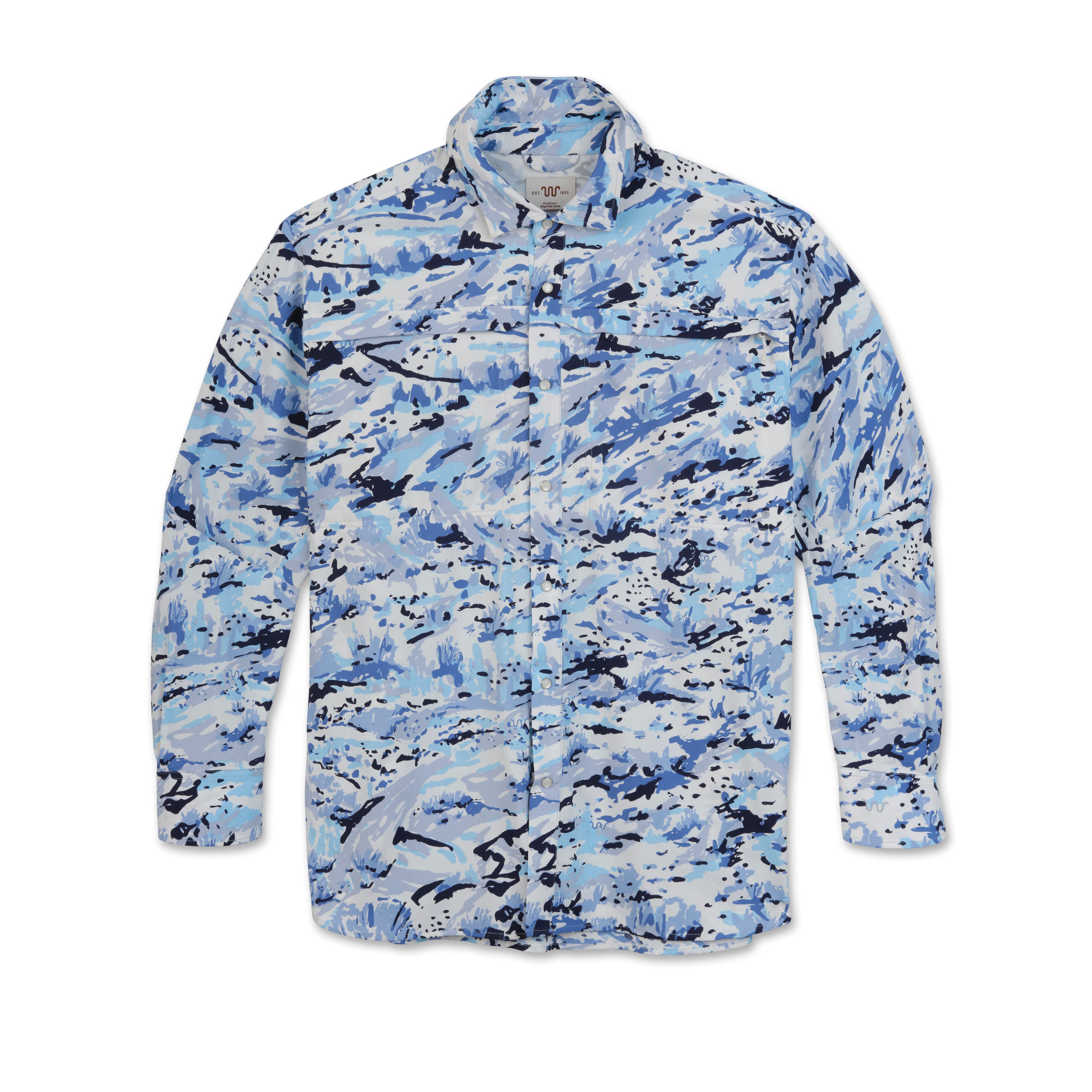 Men's Blue Norther® Tech Bay Shirt – King Ranch Saddle Shop