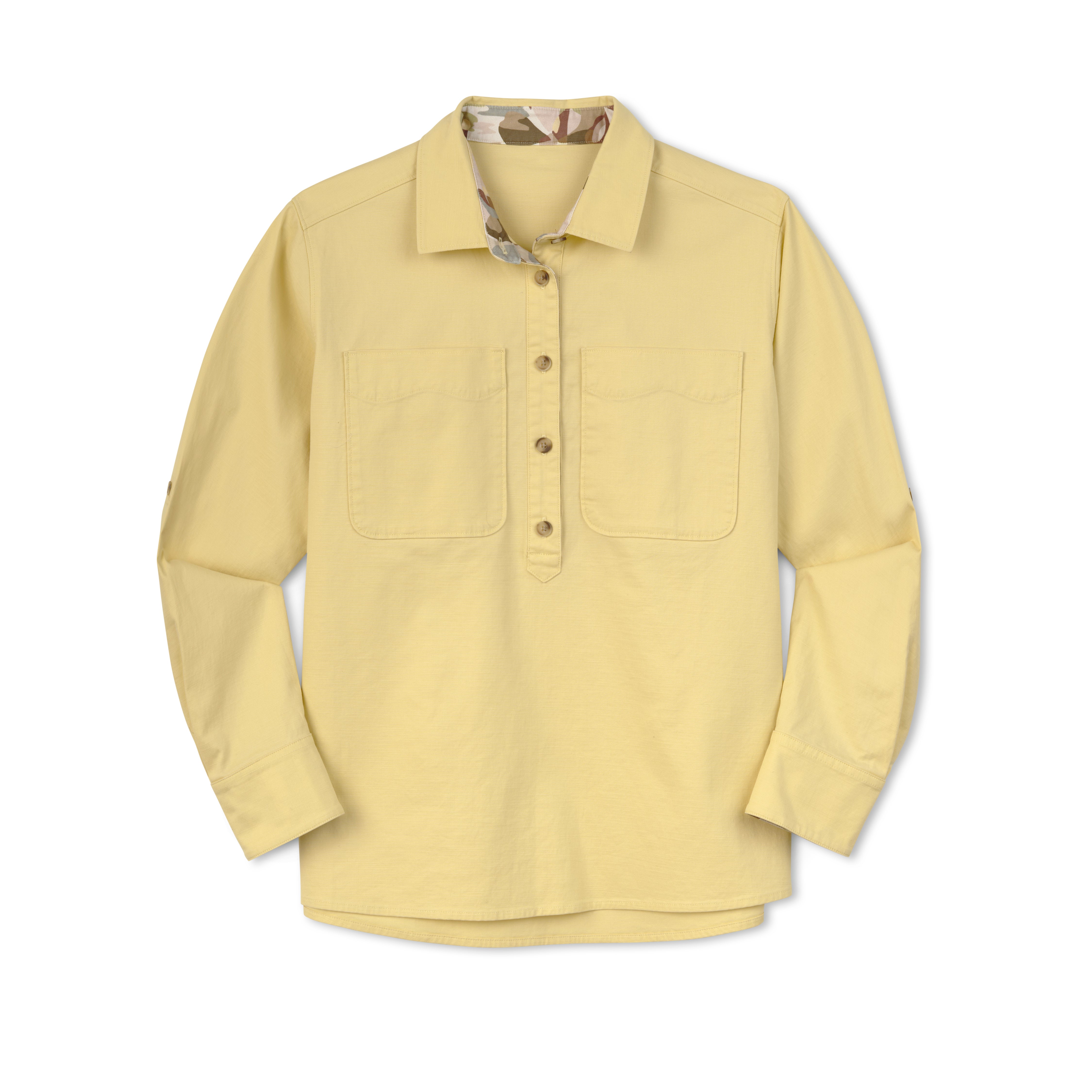 Women's Washed Twill Chore Shirt – King Ranch Saddle Shop