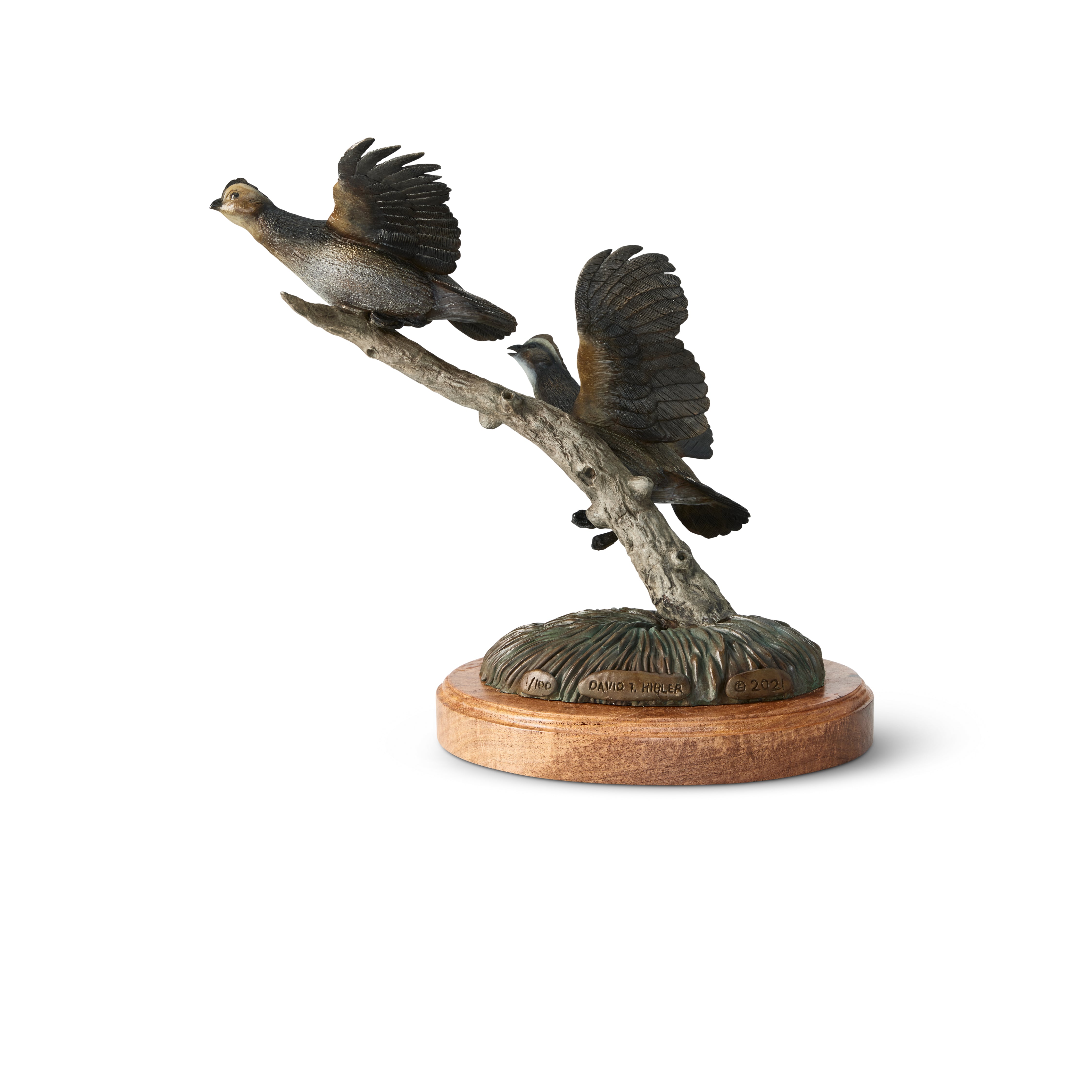 "Spring Pair" Bronze Sculpture by David Hibler – King Ranch Saddle Shop