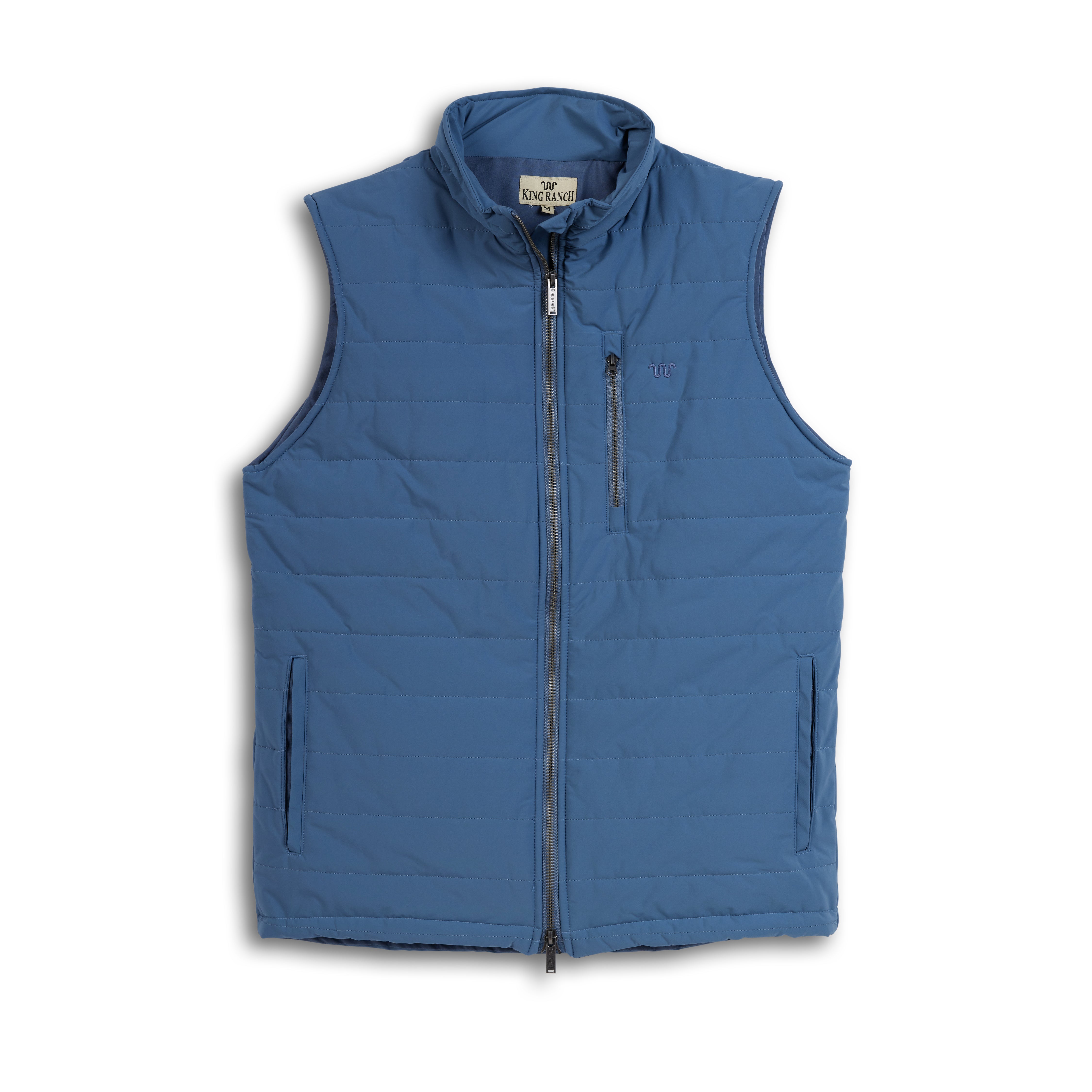 Men's Matte Puff Vest – King Ranch Saddle Shop