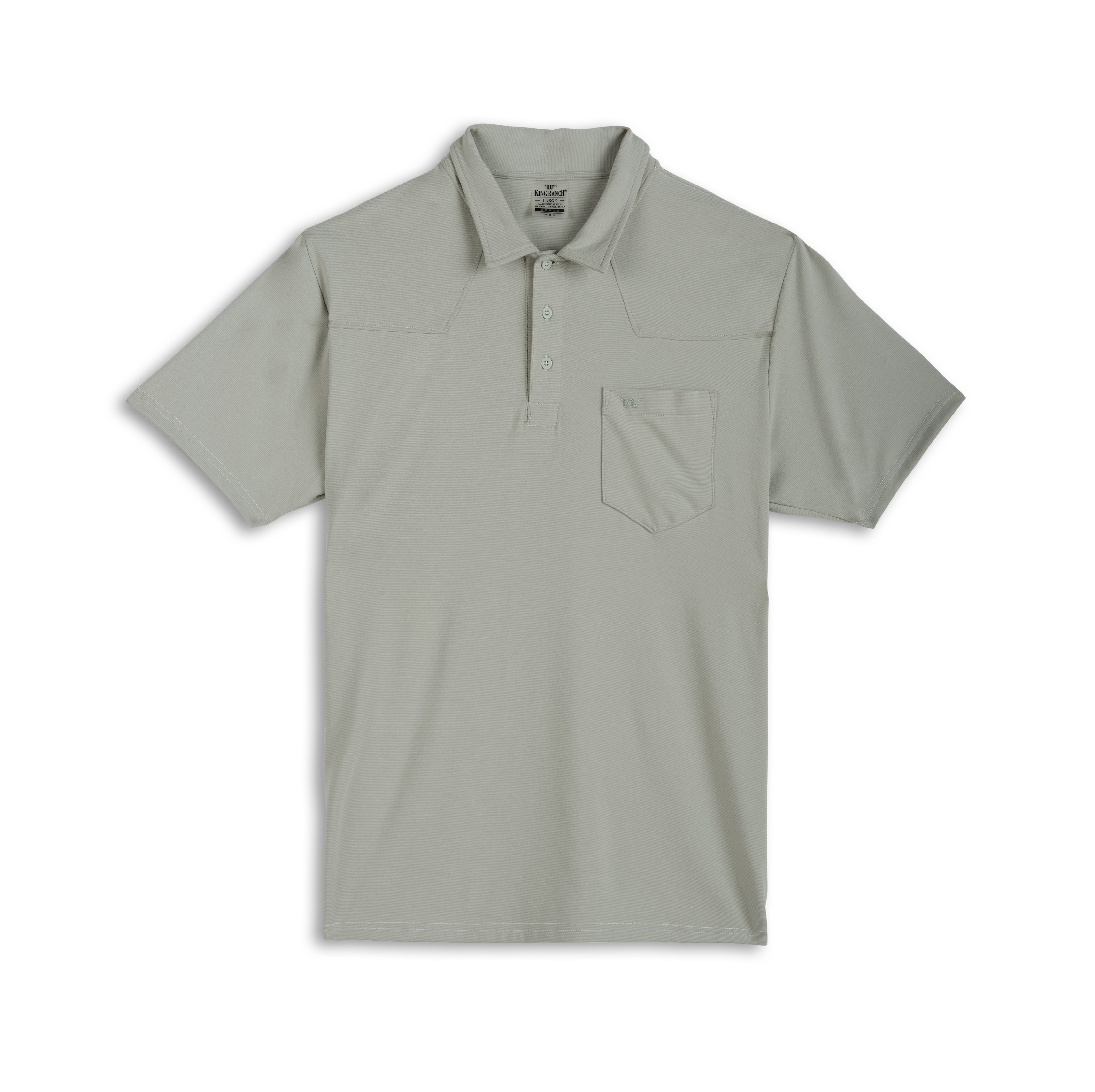 S/S Bamboo Blend Striped Polo – King Ranch Saddle Shop