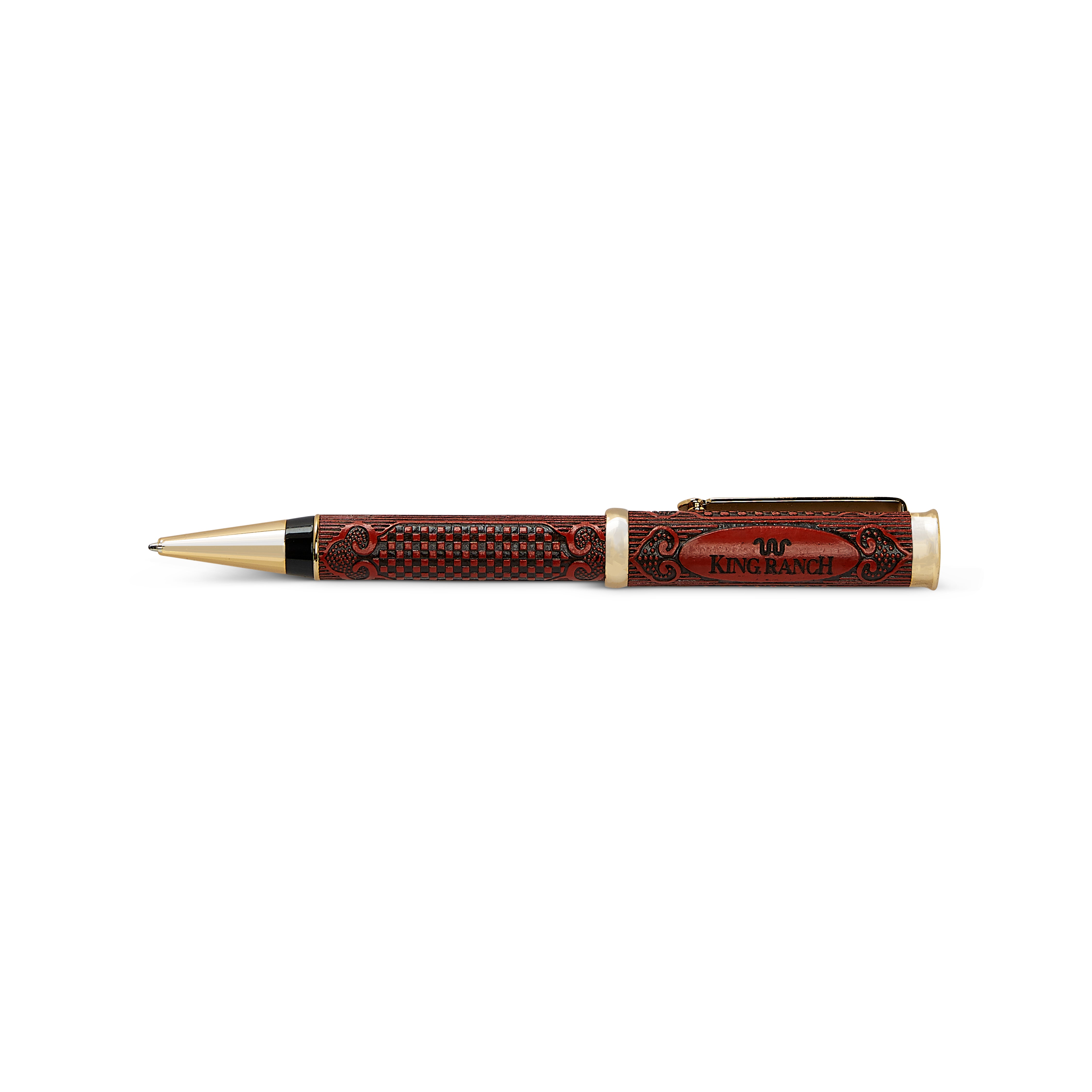 Tooled Leather Pen – King Ranch Saddle Shop