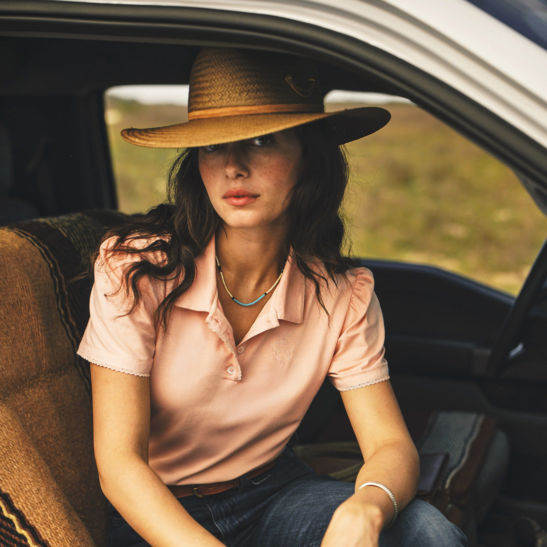 Women's Ranch Polo – King Ranch Saddle Shop