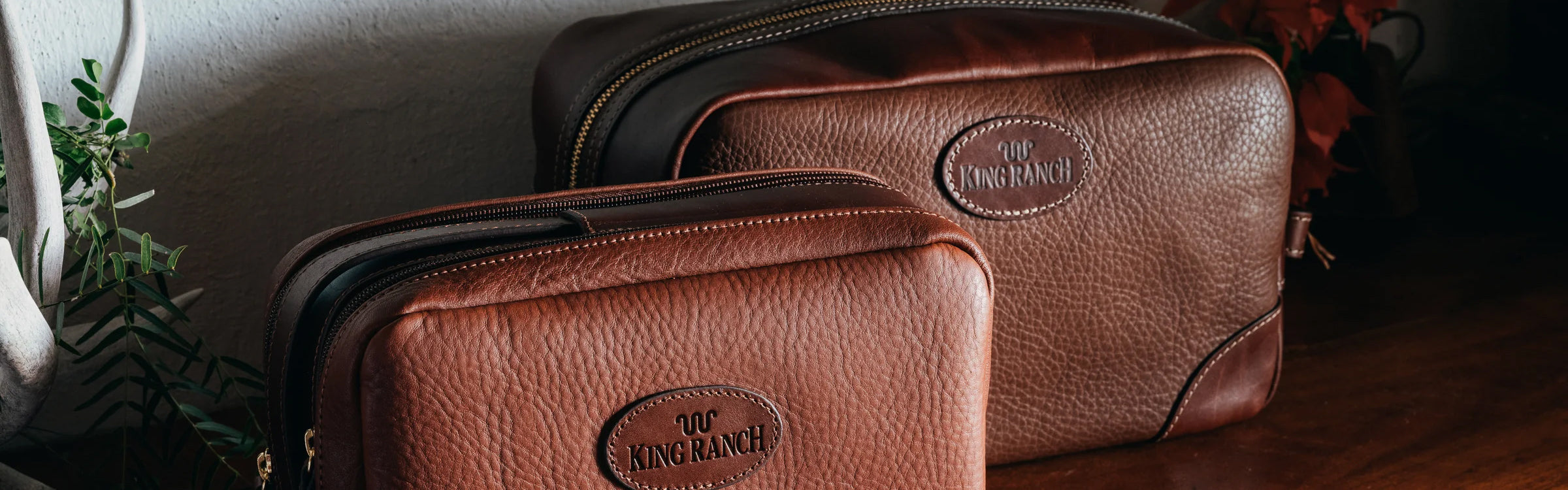 Leather Dopp and Travel Kits, Luggage, Backpacks, Bags – King Ranch ...